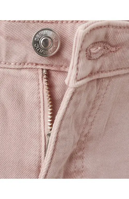 Mango Denim Shorts - Pink