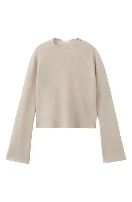 Mango Fine Knit Crewneck Sweater