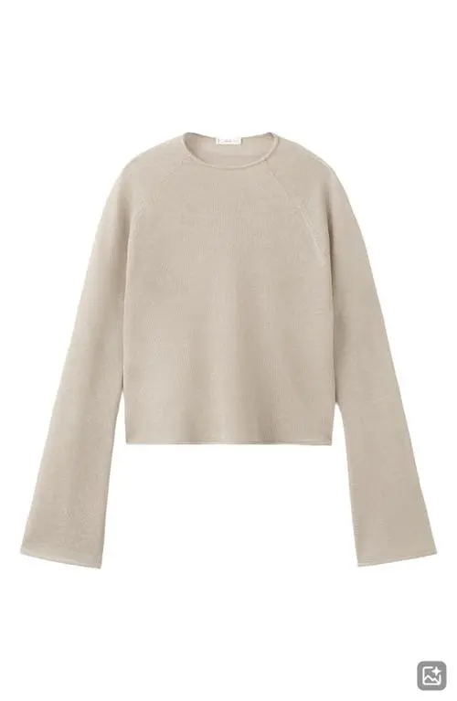 Mango Fine Knit Crewneck Sweater