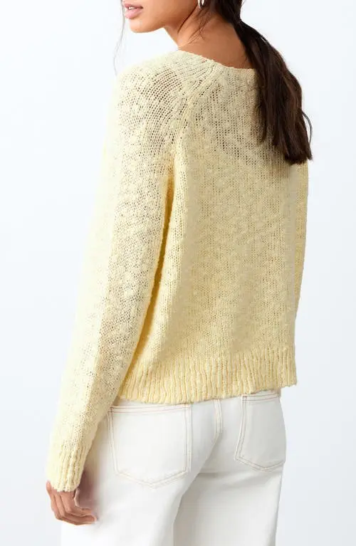 Mango Fine Knit V-neck Sweater