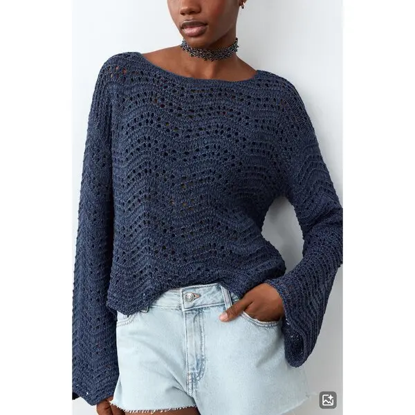 Mango Raw Hem Low Rise Denim Shorts - Light Blue