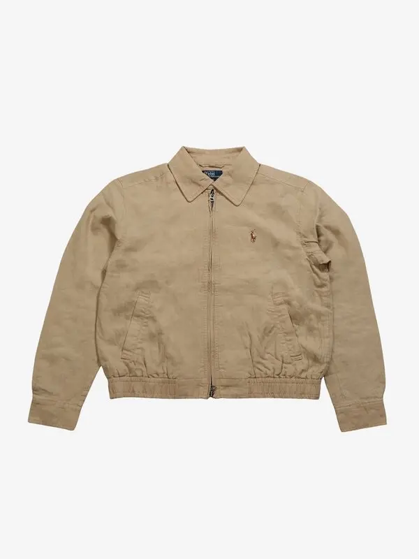 Polo Ralph Lauren Linen Zip-up Windbreaker