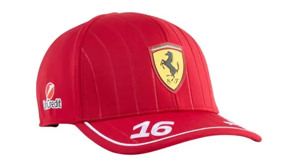 PUMA Scuderia Ferrari Team Charles Leclerc Cap - Red (2025)