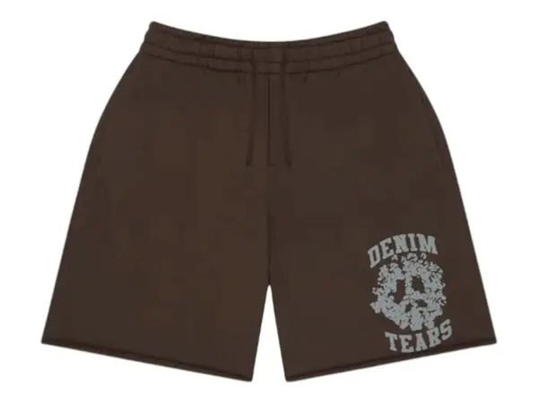 DENIM TEARS Denim University Sweatshorts - Brown