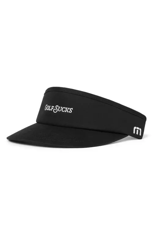 Travis Mathew Adjustable Visor - Black