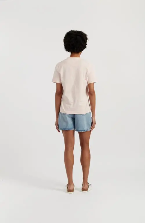 Chinti & Parker Cotton Snoopy T-shirt - Light Pink