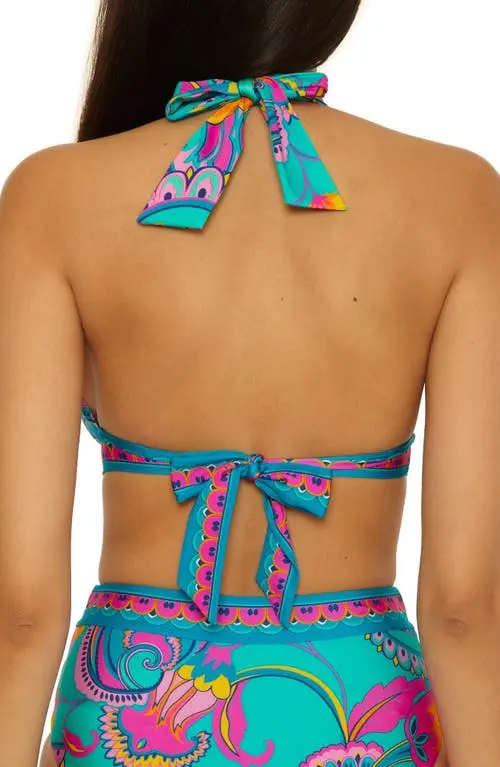 Trina Turk Mykonos Halter Bikini Top