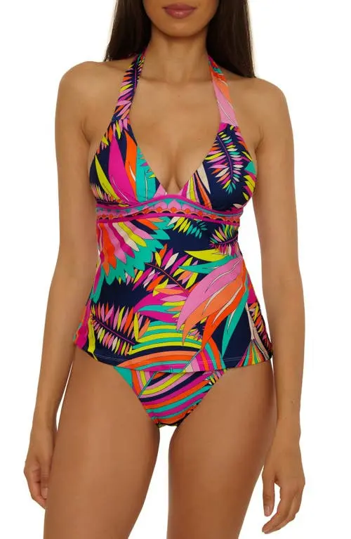 Trina Turk Paralia Tankini Top - Multi