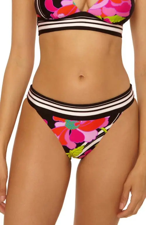 Trina Turk Bougainvillea Reversible Hipster Bikini Bottoms - Multi