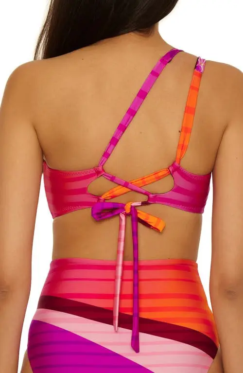 Trina Turk Rhodes Asymmetric Strappy Bikini Top