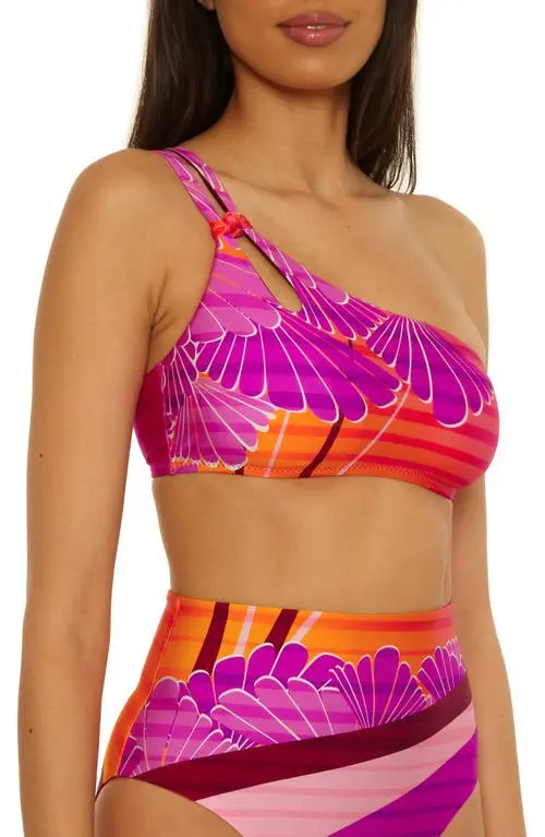 Trina Turk Rhodes Asymmetric Strappy Bikini Top