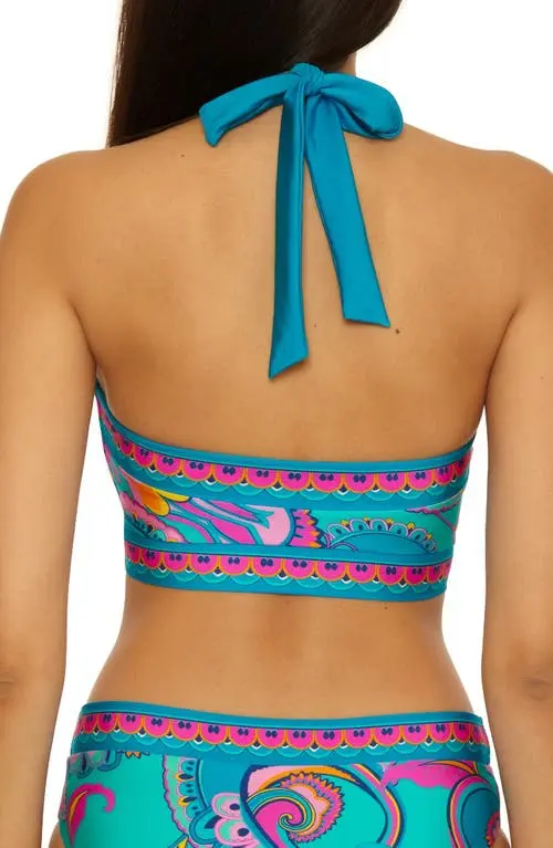 Trina Turk Mykonos High Neck Bikini Top