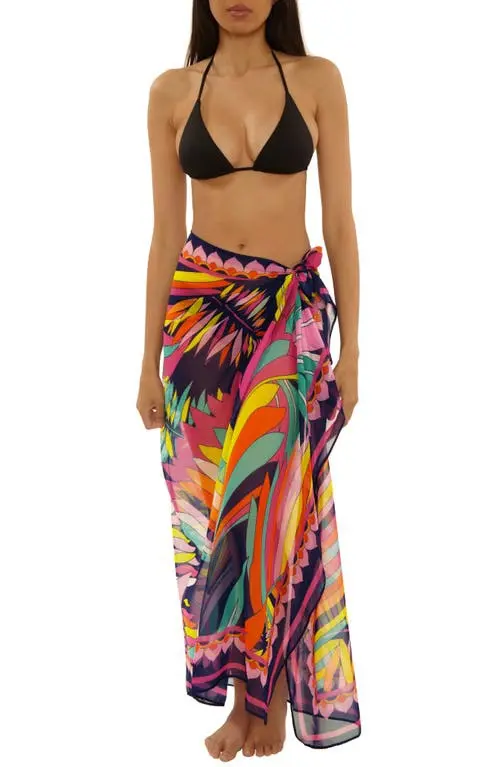 Trina Turk Paralia Chiffon Cover-up Pareo - Multi