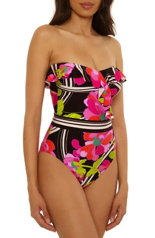Trina Turk Bougainvillea One-piece Swimsuit