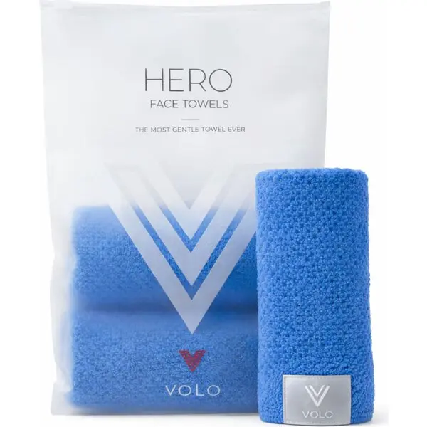 VOLO 3-pack Face Towels - Cielo Blue