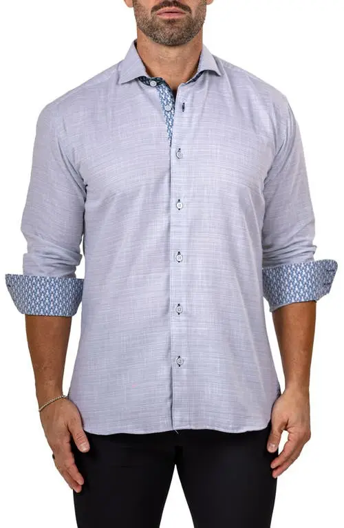 MACEOO Eins Marthy Cotton Button-up Shirt - Grey