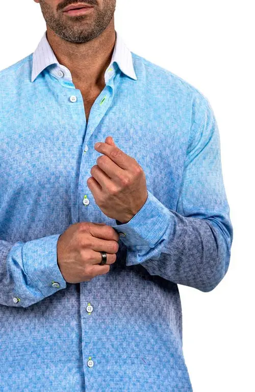 MACEOO Fibonacci Marthy Contemporary Fit Button-up Shirt