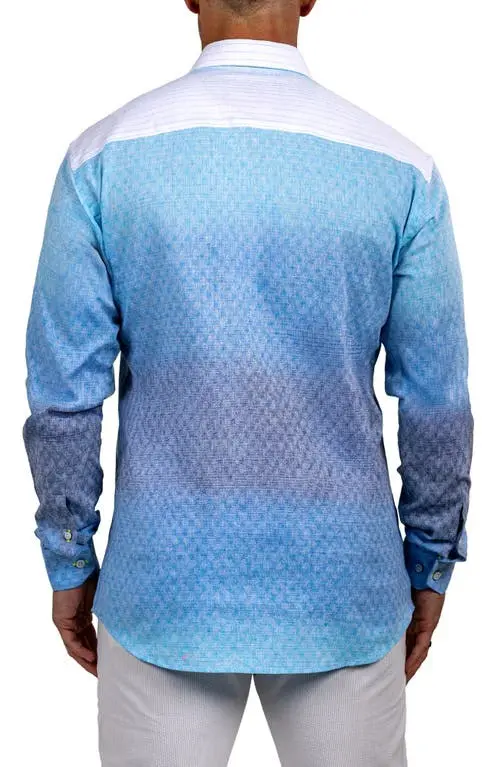 MACEOO Fibonacci Marthy Contemporary Fit Button-up Shirt