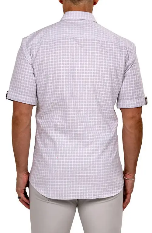 MACEOO Galileo Marthy Short Sleeve Button-up Shirt