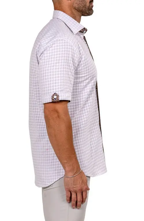 MACEOO Galileo Marthy Short Sleeve Button-up Shirt