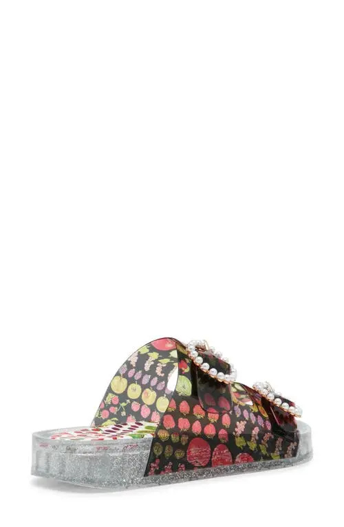 Betsey Johnson Landin Two-strap Jelly Sandal