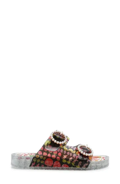 Betsey Johnson Landin Two-strap Jelly Sandal