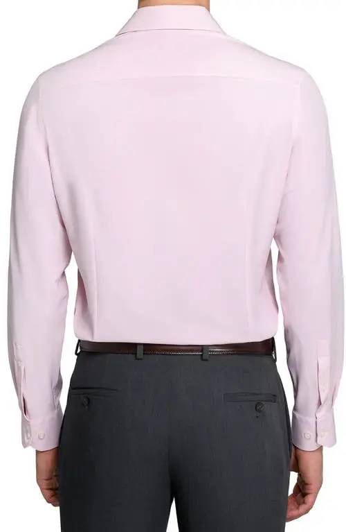 W.R.K Slim Fit Solid Performance Dress Shirt - Pink