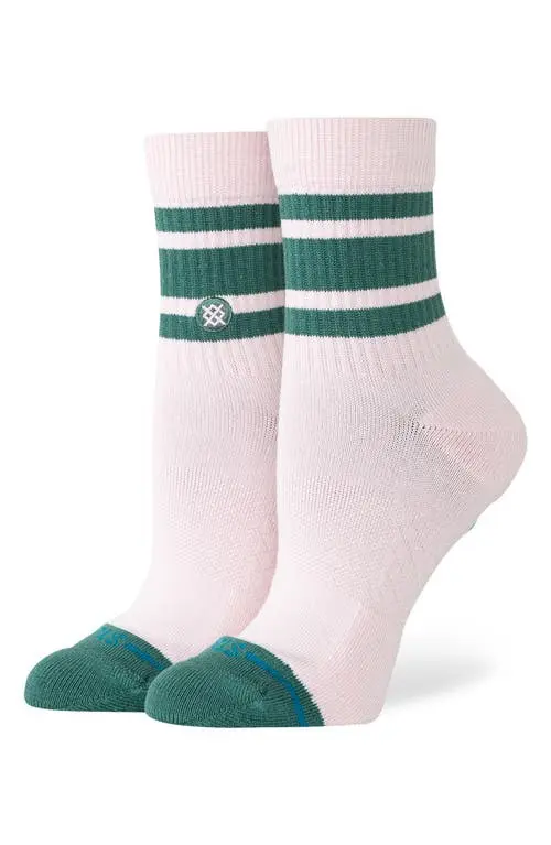 Stance Boyd Cotton-blend Quarter Socks - Pink