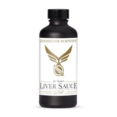 QUICKSILVER SCIENTIFIC Liver Sauce Liposomal Milk Thistle And Dandelion Root Supplement - None