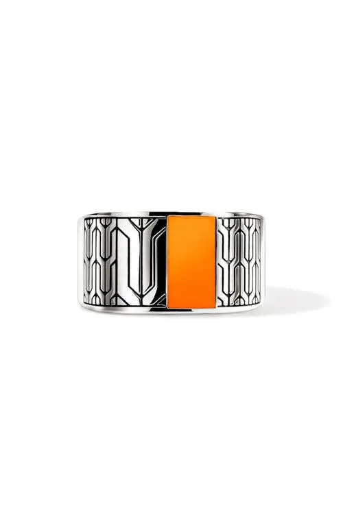 John Hardy Icon 50 Signet Ring - Silver