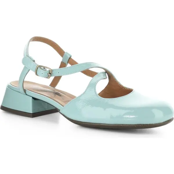 Fly London Cark Ankle Strap Pumps - Spearmint
