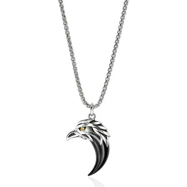 John Hardy Legends Eagle Pendant Necklace - Silver