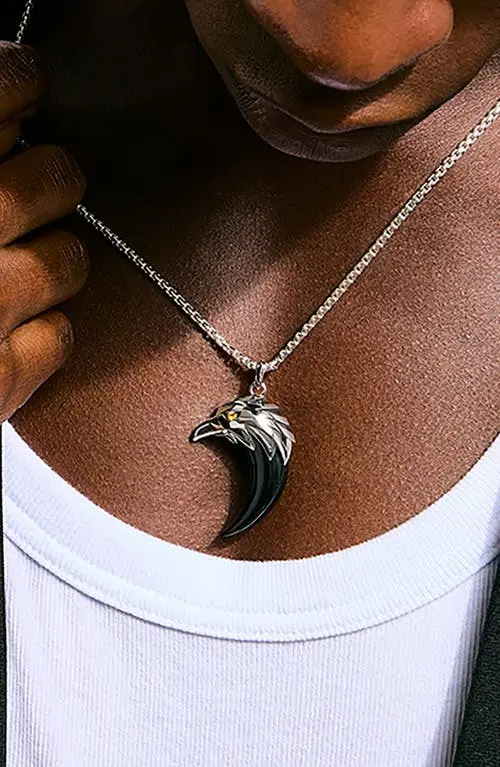 John Hardy Legends Eagle Pendant Necklace