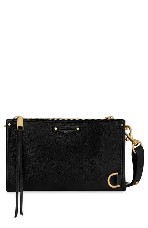 Rebecca Minkoff Small Mab Leather Crossbody Bag - Black