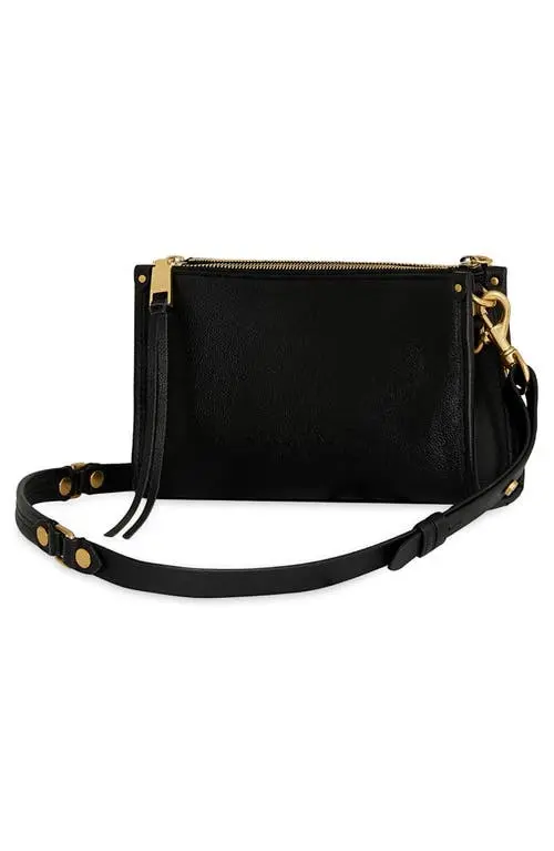 Rebecca Minkoff Small Mab Leather Crossbody Bag - Black