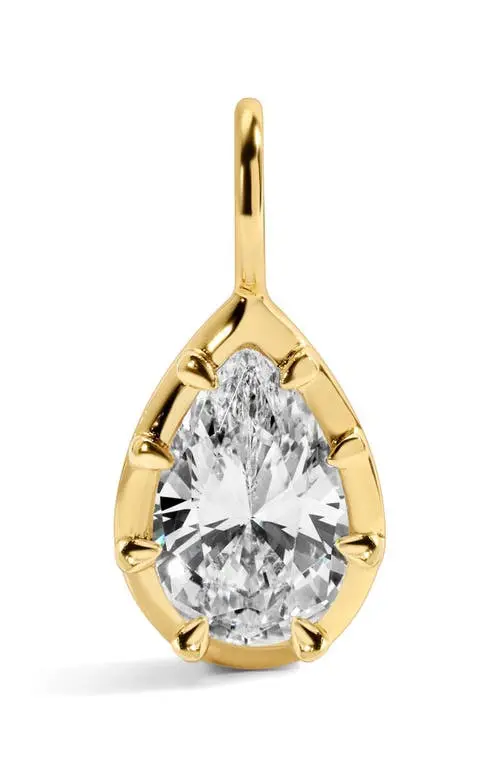 Lili Claspe Mara Pear Charm - Gold