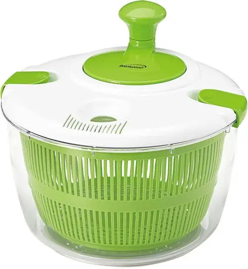 BRENTWOOD Salad Spinner - White