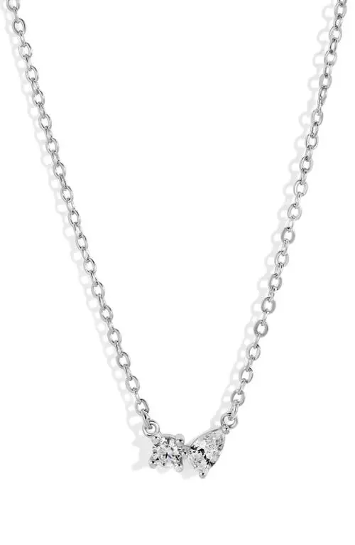 Lili Claspe Bryn Pendant Necklace - Silver