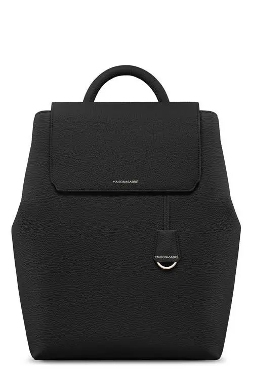 MAISON DE SABRE The Medium Soft Backpack - Black Caviar
