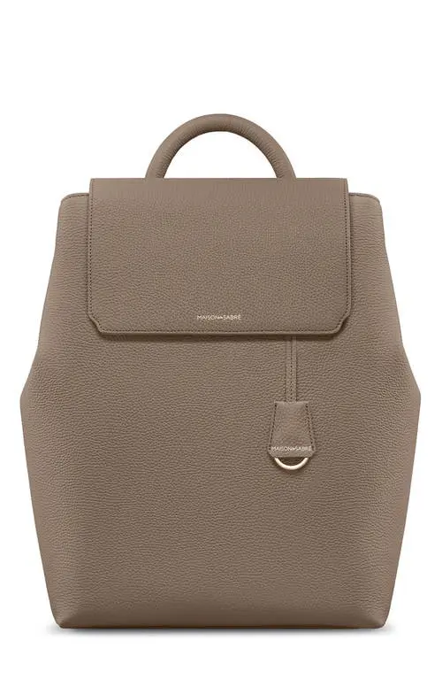 MAISON DE SABRE The Medium Soft Backpack - Cashmere Clay