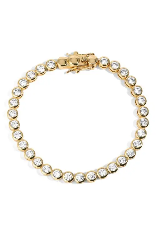 Lili Claspe Reese Tennis Bracelet - Gold