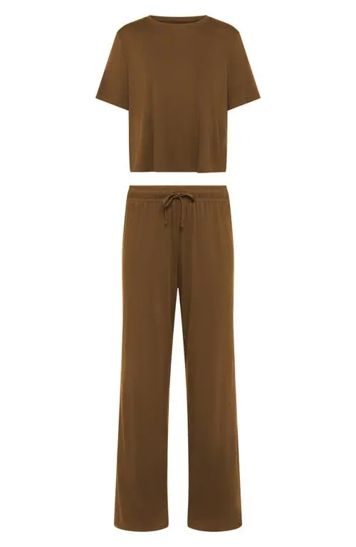 NUUDS Pajama Set - Chocolate