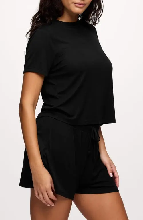 NUUDS Rib Pajama Short Set