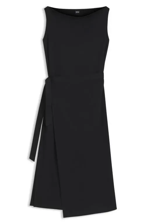 BOSS Emiaky Sleeveless Midi Dress