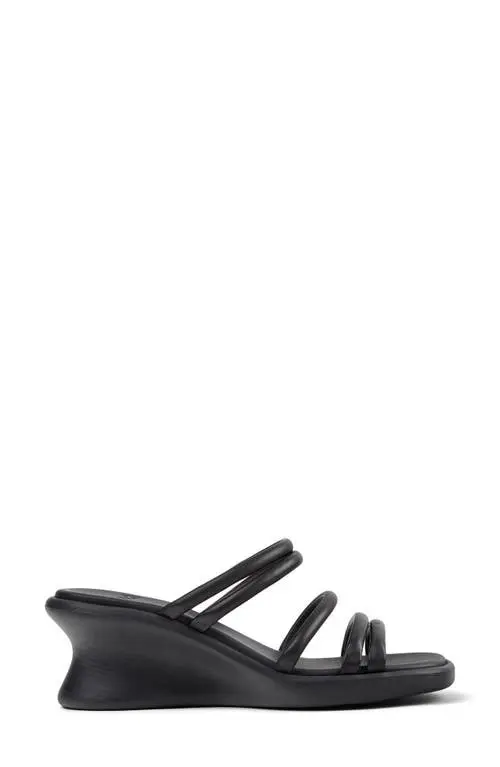 Camper Louise Wedge Sandal - Black