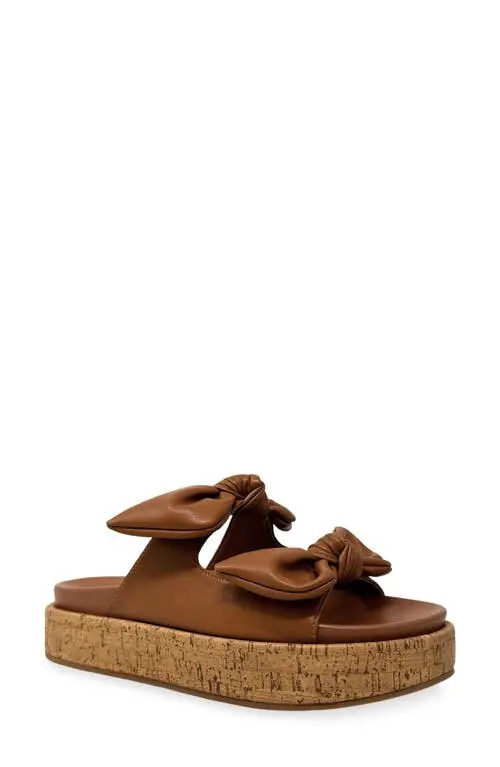 SHU SHOP Kiki Platform Sandal - Tan