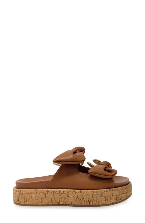 SHU SHOP Kiki Platform Sandal - Tan