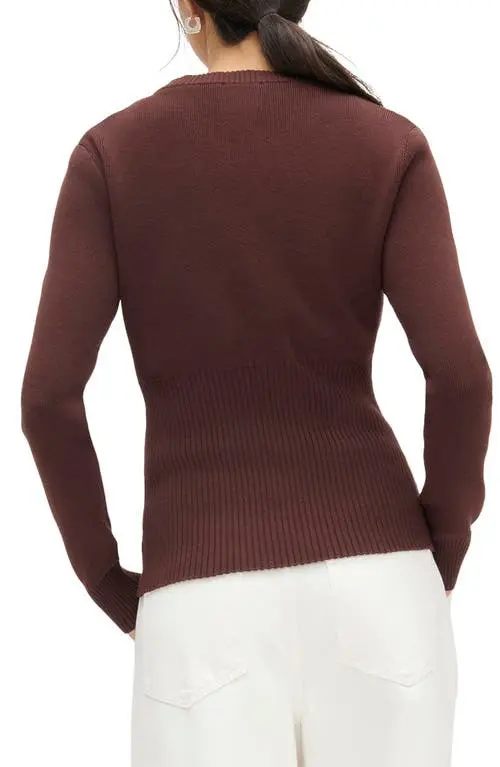 ALIGNE Ruby Cardigan - Chocolate