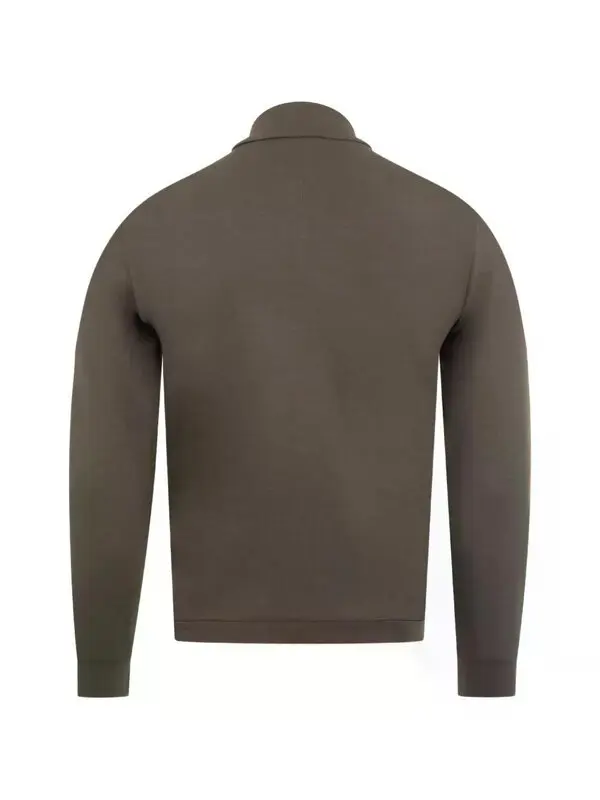 Moncler Zip Pocket Sweatshirt - Brown