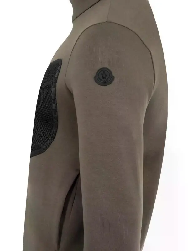 Moncler Zip Pocket Sweatshirt - Brown
